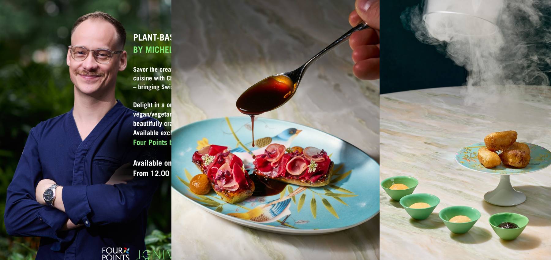 One Day Only Vegan/Vegetarian Buffet Brunch Featuring Michelin-Starred ...