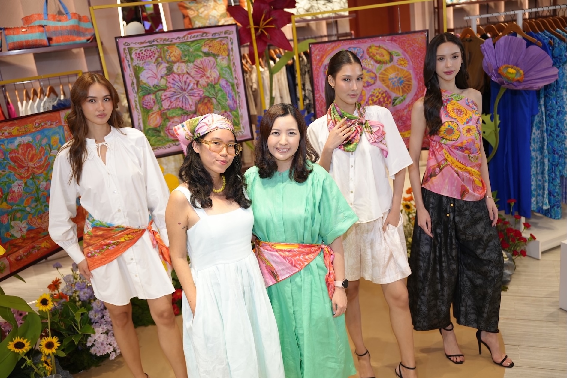 Jim Thompson X Juli Baker and Summer: Limited Edition Silk Scarf ...