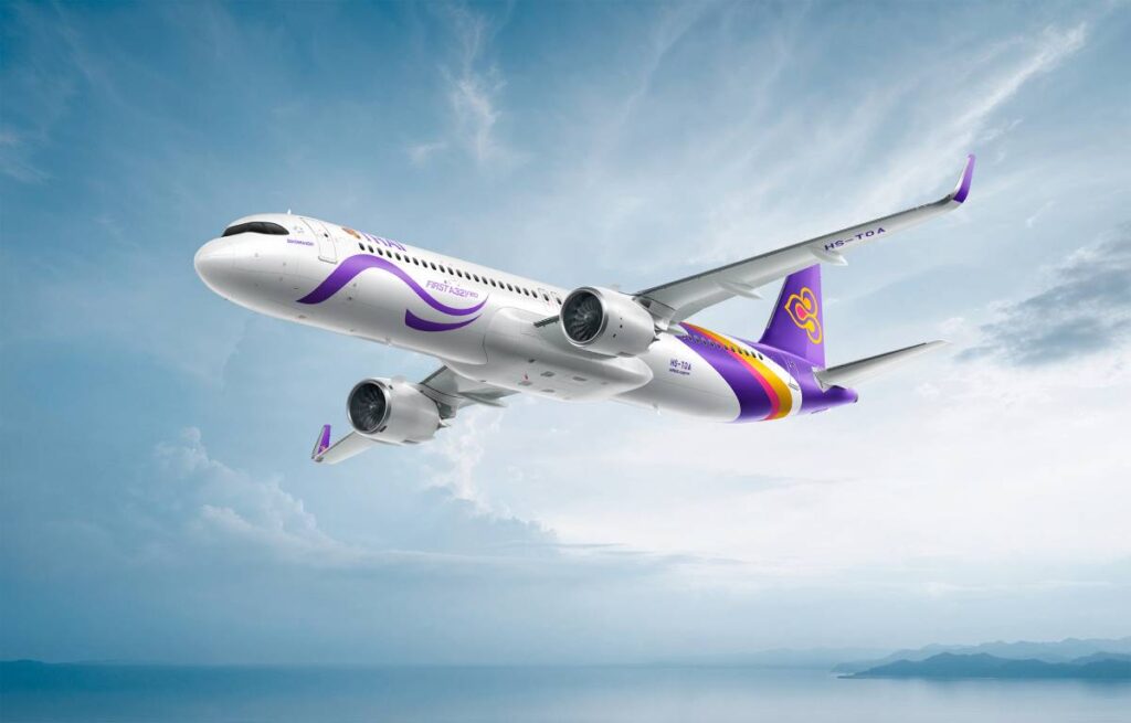 Thai Airways Unveils Airbus A321neo, Showcasing New Cabin and Products ...